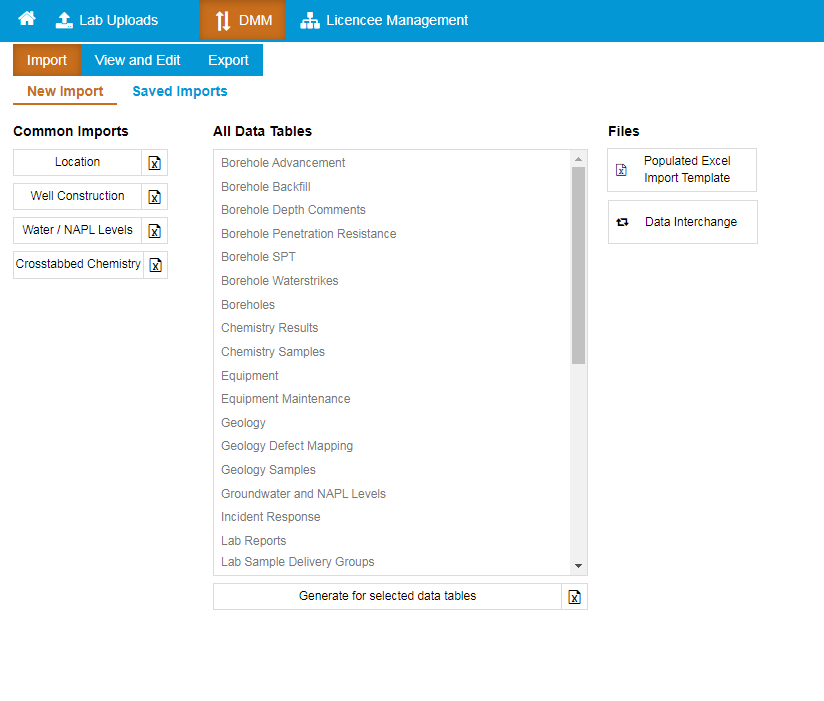 ESdat Data Migration Module.